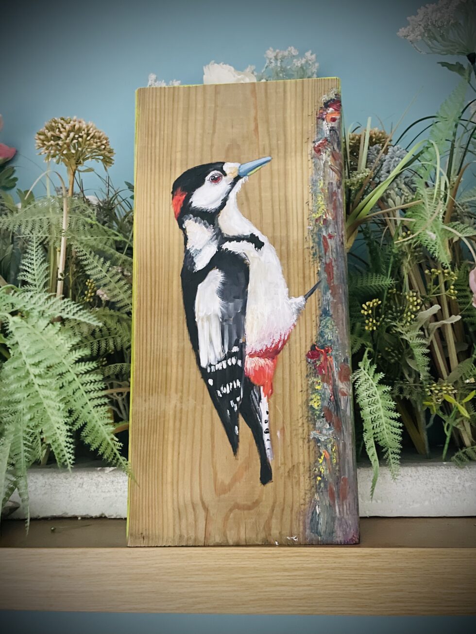 Woodpecker (Wood Block) | Katie Thomas